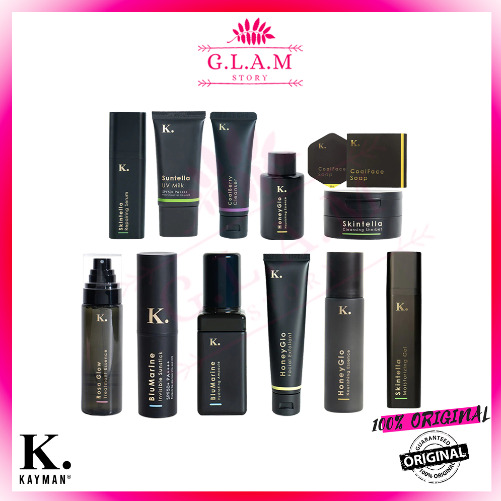 KAYMAN BEAUTY Coalface Soap , COALBERRY CLEANSER, Rosa Glow Essence ...
