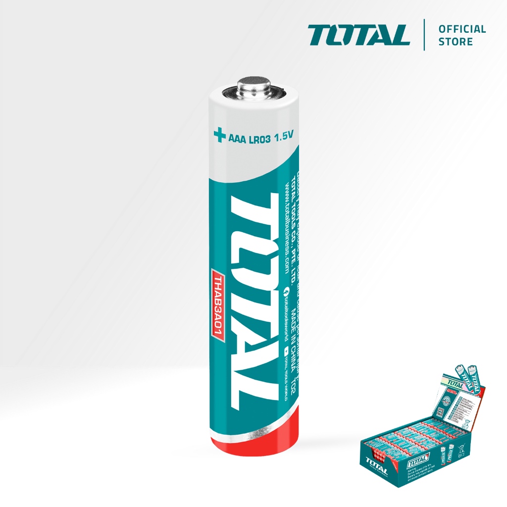 TOTAL Alkaline Battery LR03 AAA (1.5V/1900mAh/4 Pcs/Pack) THAB3A01 ...