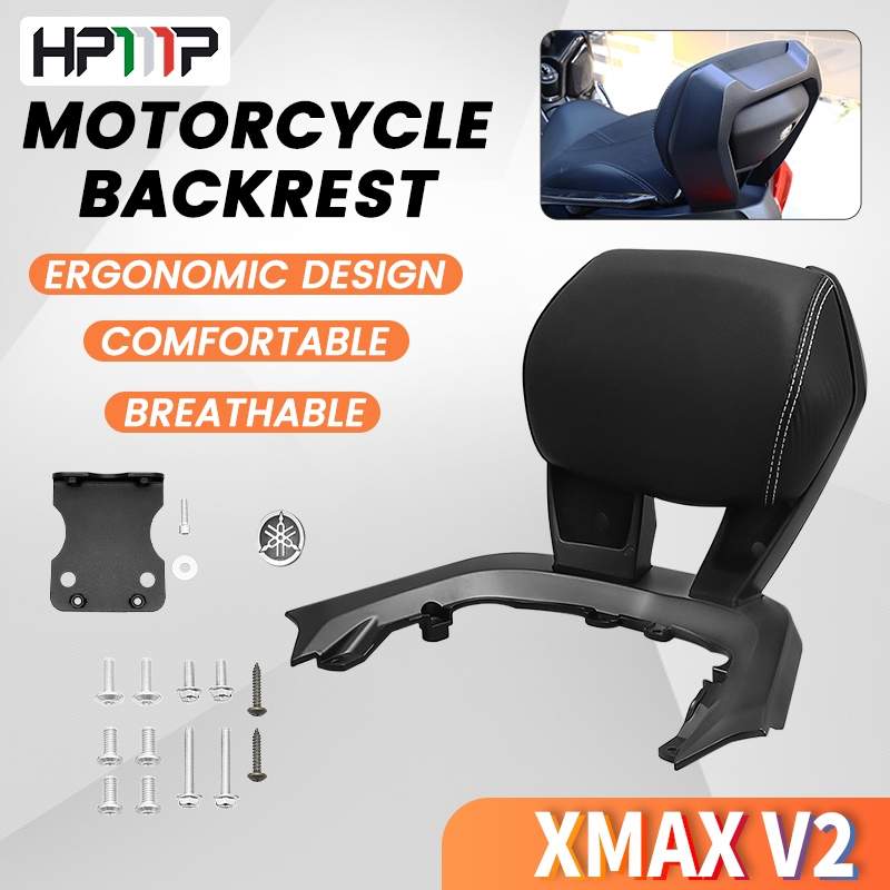 Yamaha XMax V2 250 BackRest X-Max Back Rest Rear Back Seat Yamaha X-MAX ...