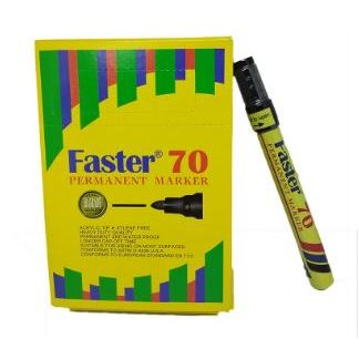 FASTER 70 PERMANENT MARKER PEN ( 1 pcs ) | Shopee Malaysia