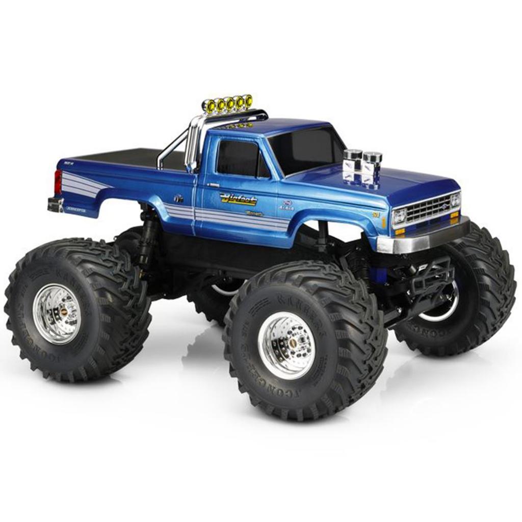JConcepts 1985/1993 Ford BIGFOOT Ranger Monster Truck Body (Clear ...