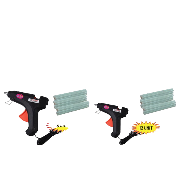 Set Pistol Perekat Panas & Batang Perekat (Pistol Perekat (20W ...