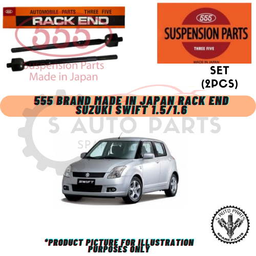 SUZUKI SWIFT 1.5/1.6 555 BRAND MADE in JAPAN RACK END | Shopee Malaysia