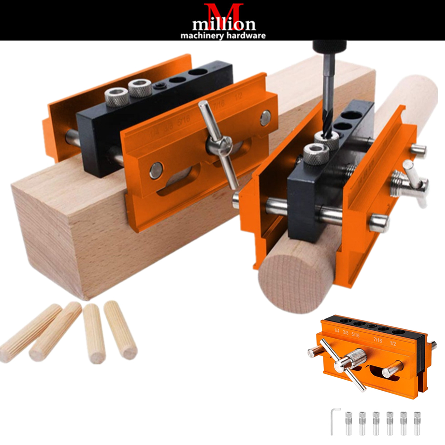 6/8/10mm Self Centering Wood Dowel Jig Kit Hole Punch Locator For ...