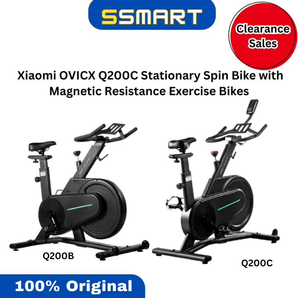 XQIAO OVICX Q100 / Q200 Stationary Spinning Bike with Magnetic ...