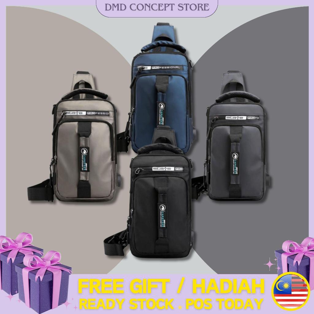 Casual Men Bag Crossbody Backpack Bag Beg Kasual Letak Dompet ...