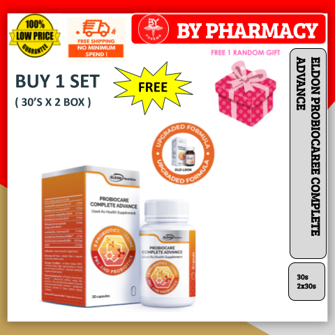 *FOC SHIPPING* Eldon Nutrition Probiocare Complete Advance (30's / 2x30 ...