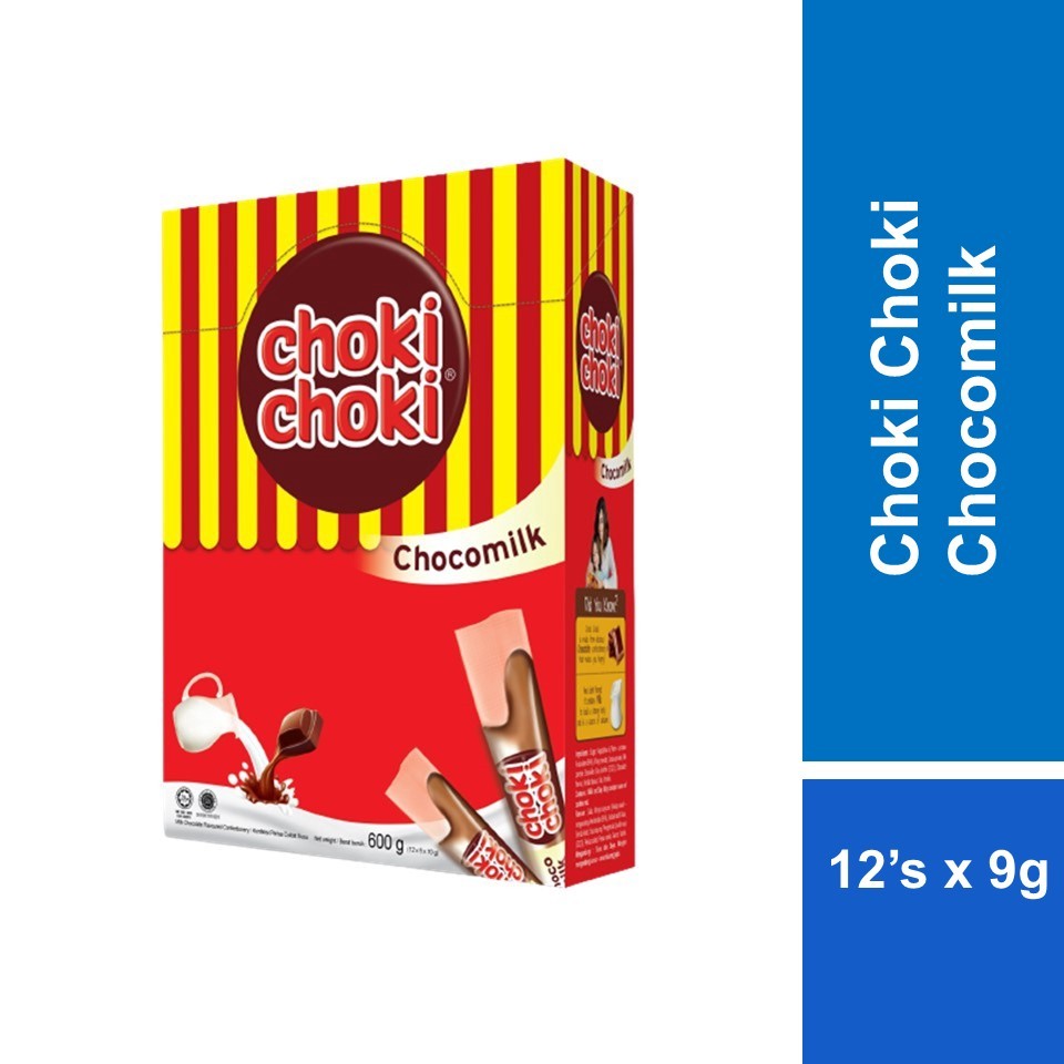 Choki Choki Choco Milk 12's x 9g | Shopee Malaysia