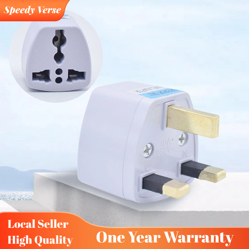 【Ready Stock】3 Pin Conversion Plug Universal Adapter British Socket ...