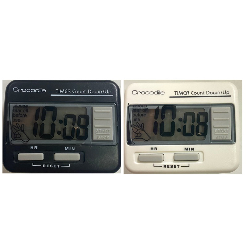 Crocodile Timer Model CT-86 Black/ White | Shopee Malaysia