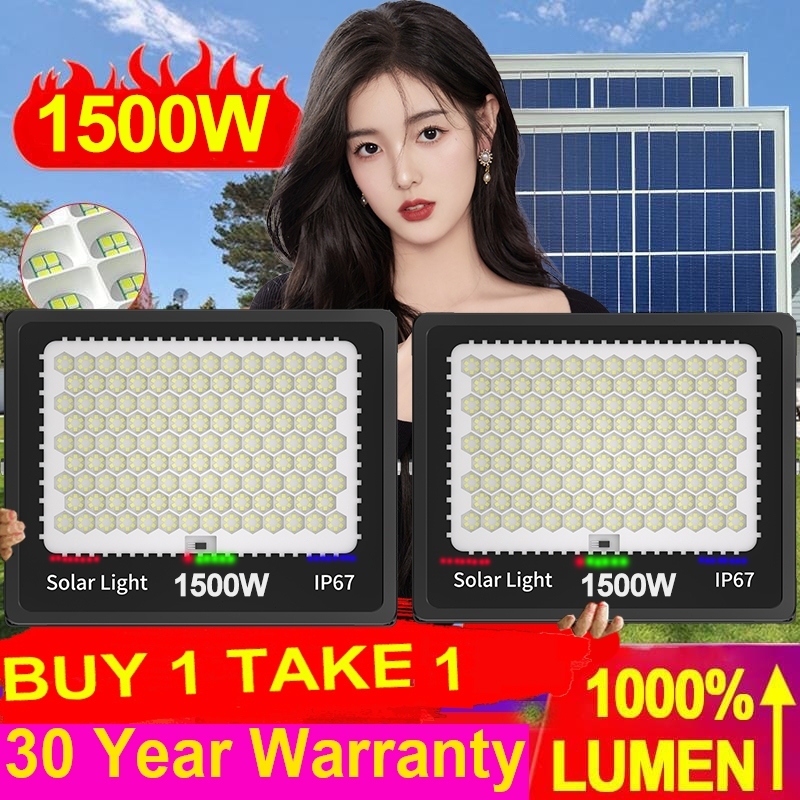 Removable battery 6000W Lampu Solar light Outdoor lighting Nano LED ...