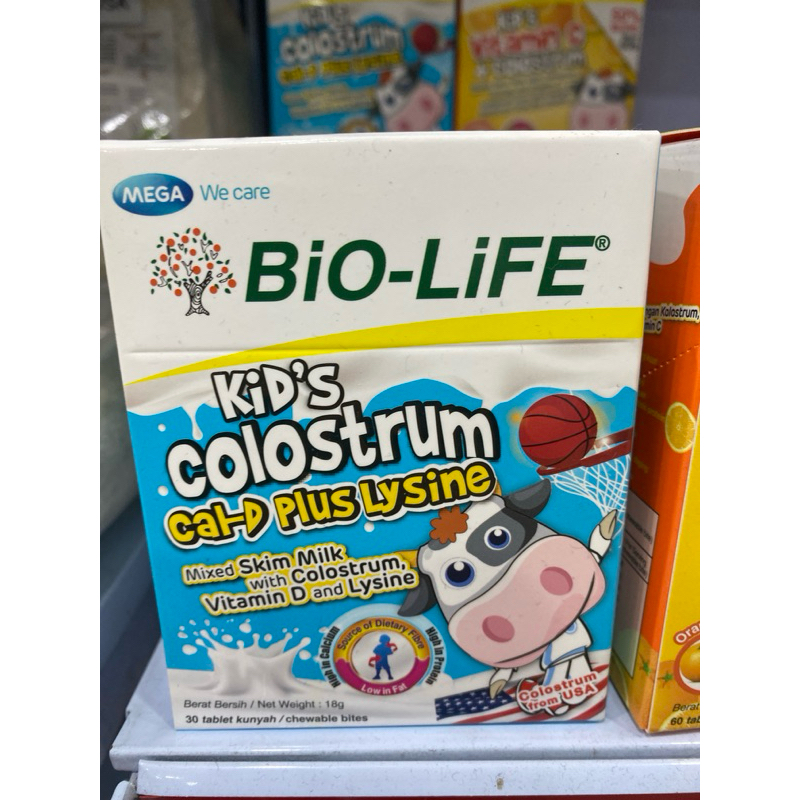 biolife kid’s colostrum cal-d plus lysine (30’s) | Shopee Malaysia