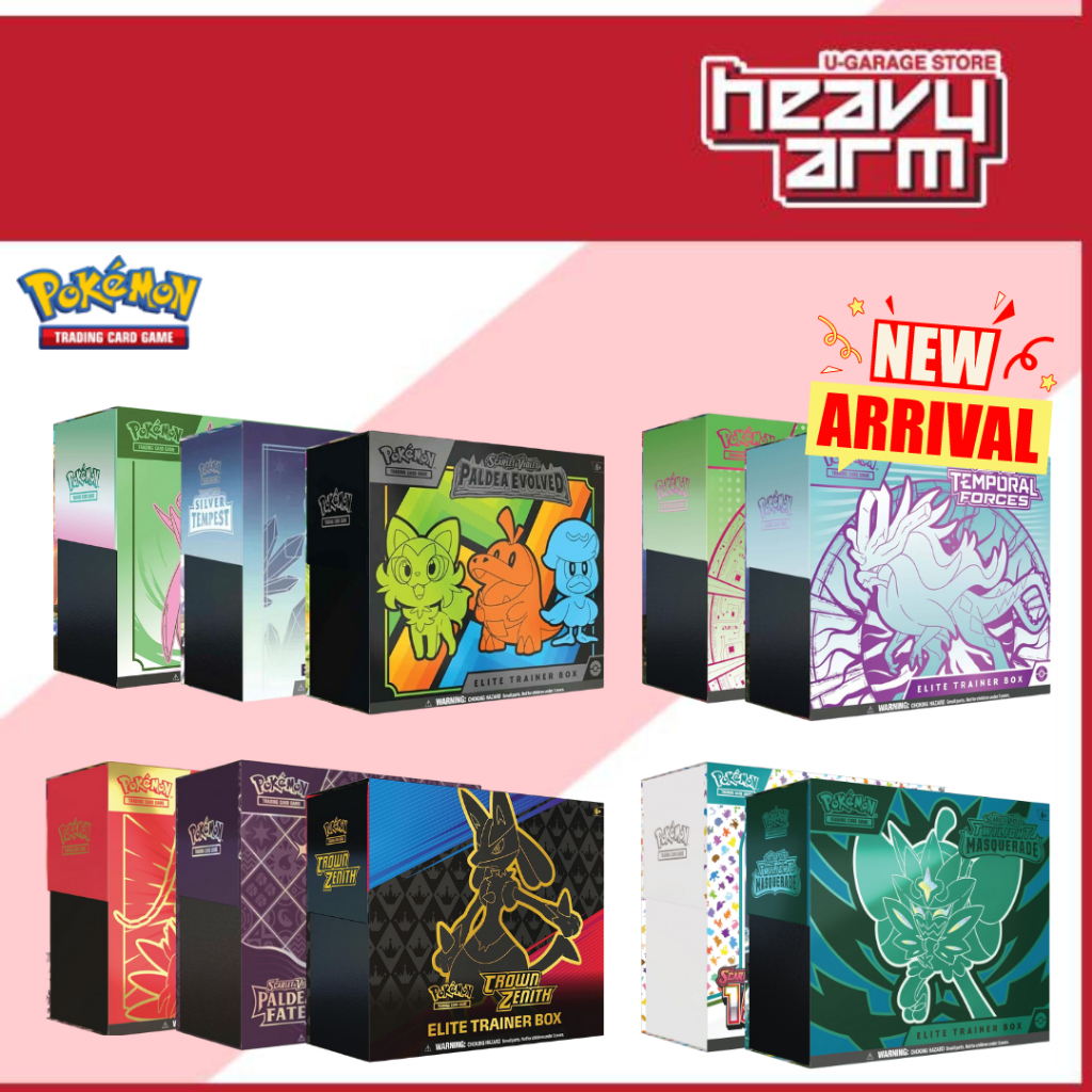 Pokemon TCG Twilight Masquerade Temporal Forces Iron Leaves Paldea ...