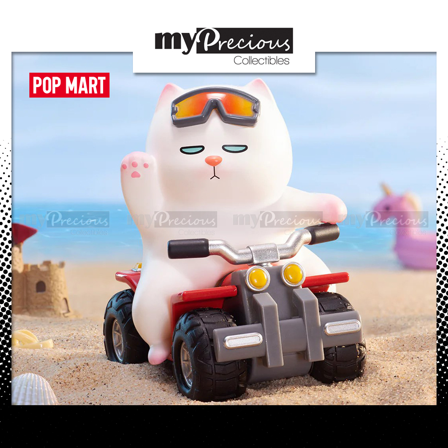 Pop Mart Vivicat Holiday Series 确认款 Blind Box ATV 沙滩摩托 Popmart 休闲假日系列 ...