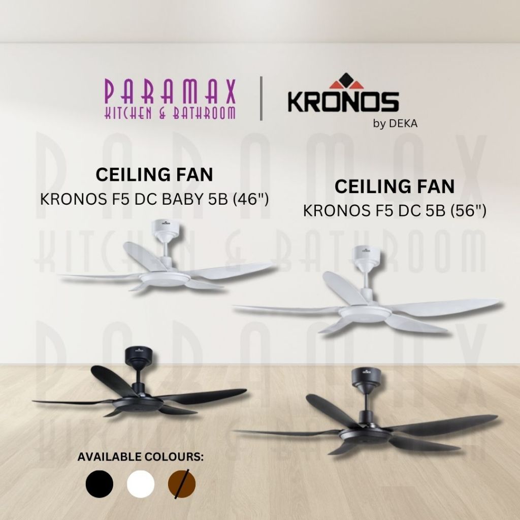 DEKA Kronos F5-DC Ceiling Fan (46"/56") | Shopee Malaysia