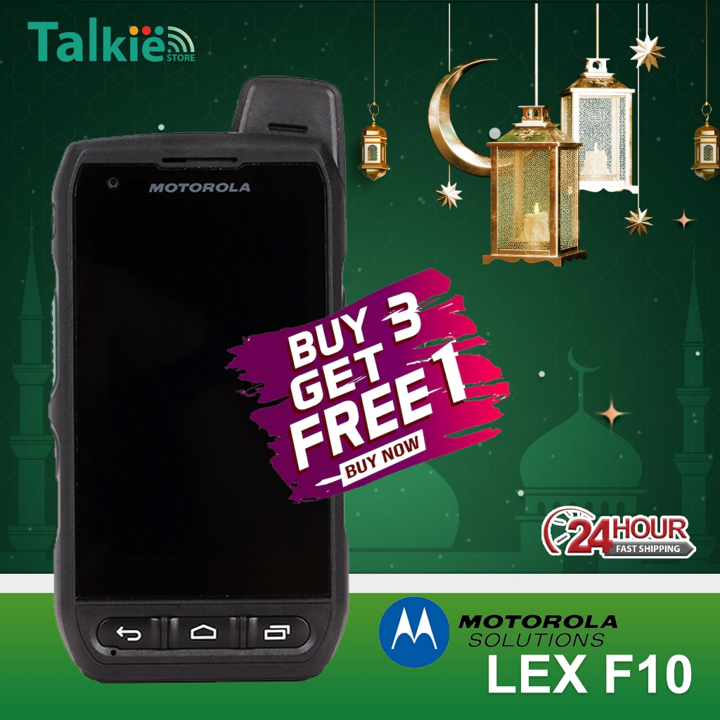 Motorola LEX F10 [REFURBISH] 4G POC Walkie Talkie | Shopee Malaysia