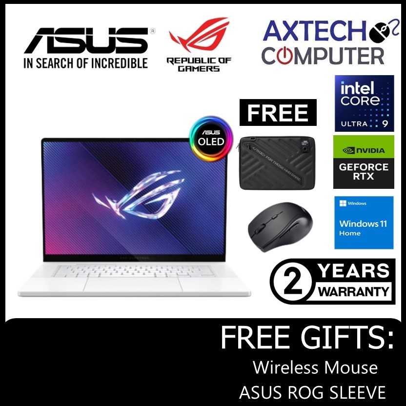 Asus ROG Zephyrus G16 GU605M-VQR182WO 16'' 2.5K+ 240Hz ( CU9-185H, 32GB ...