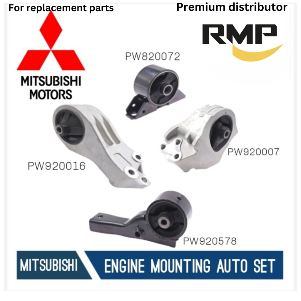 MITSUBISHI Engine Mounting Auto Set for Proton Preve 1.6L (NO TURBO ...
