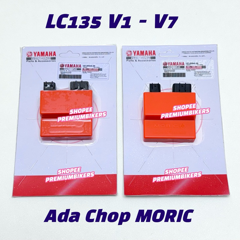 LC135 CDI RACING LC 135 YAMAHA THAILAND MORIC ORANGE IMPORT PREMIUM QUALITY FULL SPEED NO CUT ...