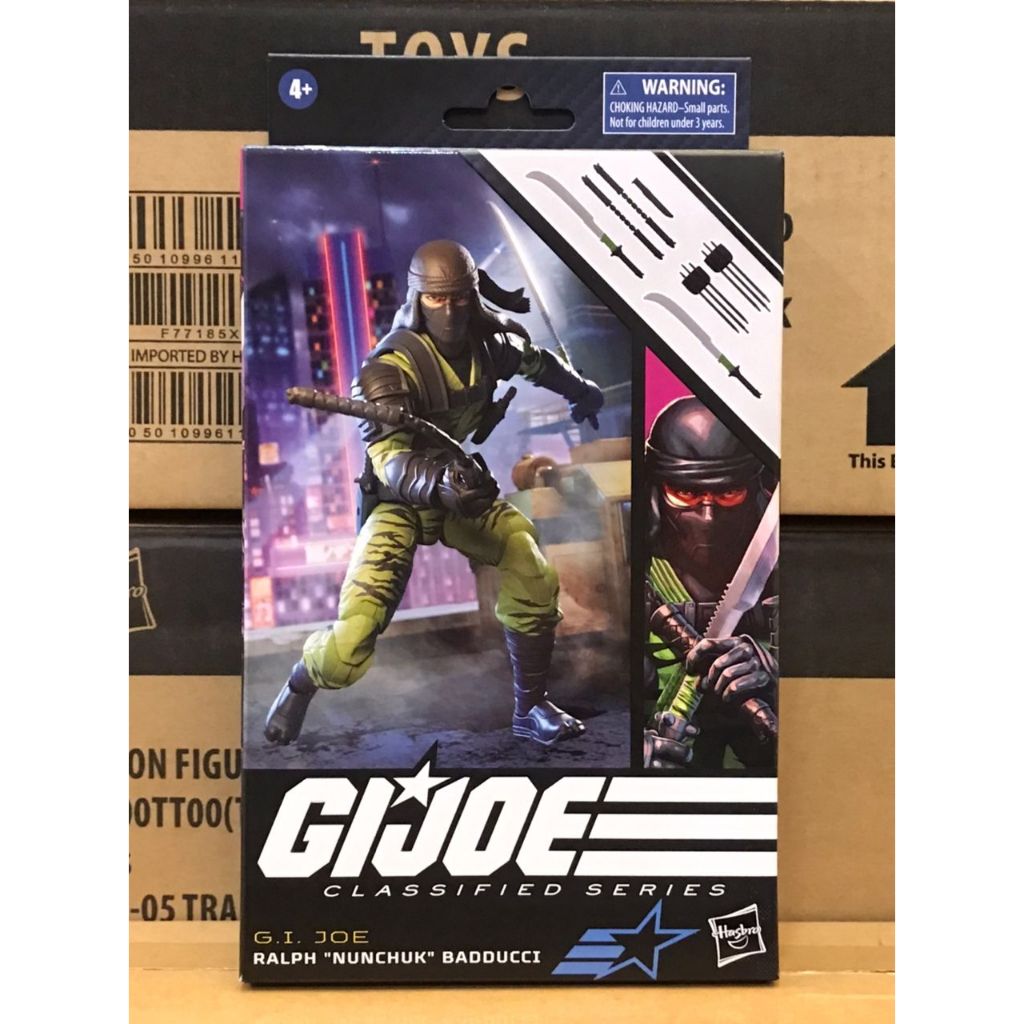 G.I.Joe Classified Series 6" Ralph "Nunchuk" Badducci (MISB) | Shopee ...