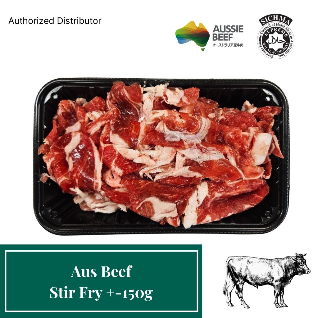 Gin Gyu Aus Beef Stir Fry +-150g | Shopee Malaysia