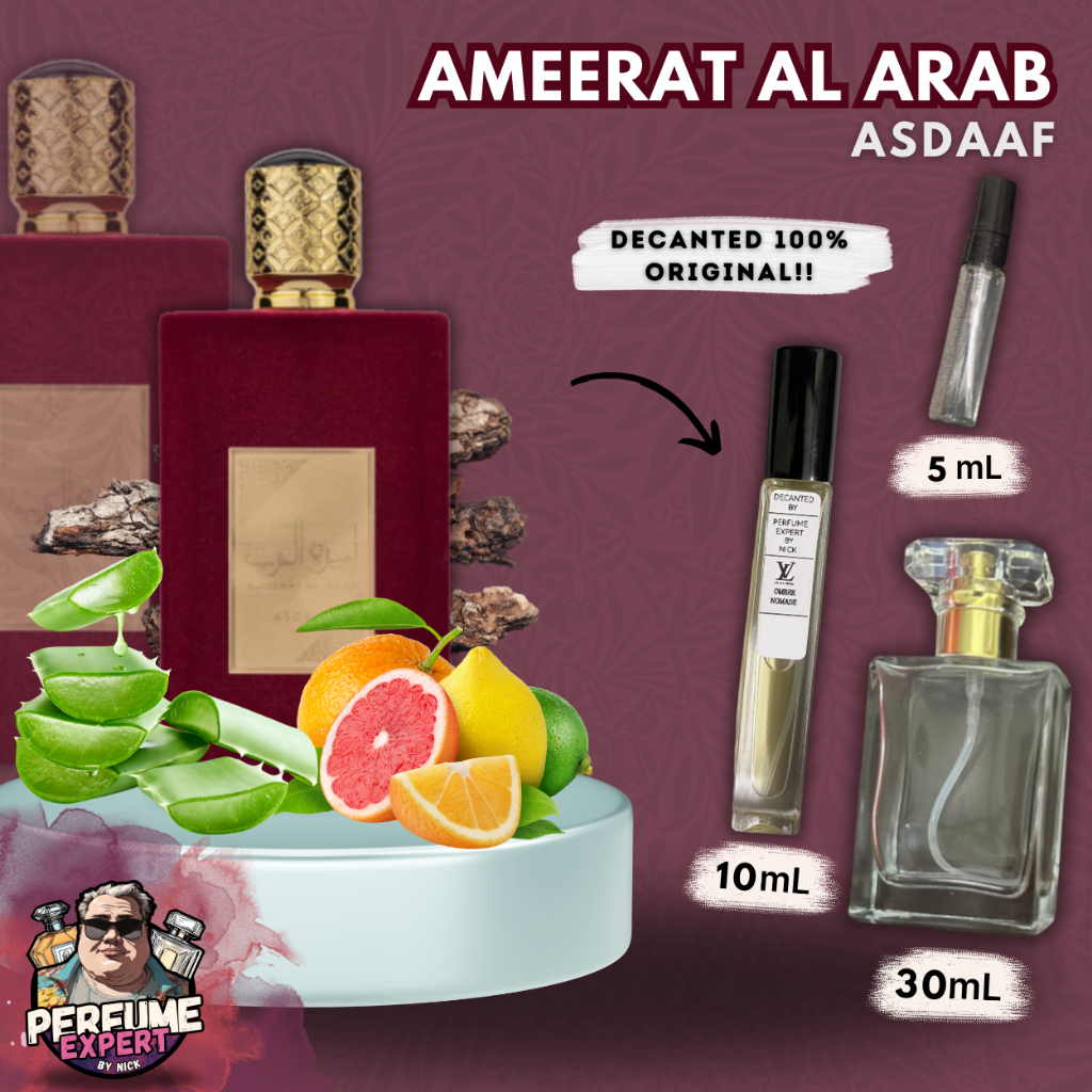 [DECANT] ASDAAF AMEERAT AL ARAB ( 5mL / 10mL / 30mL ) | Shopee Malaysia