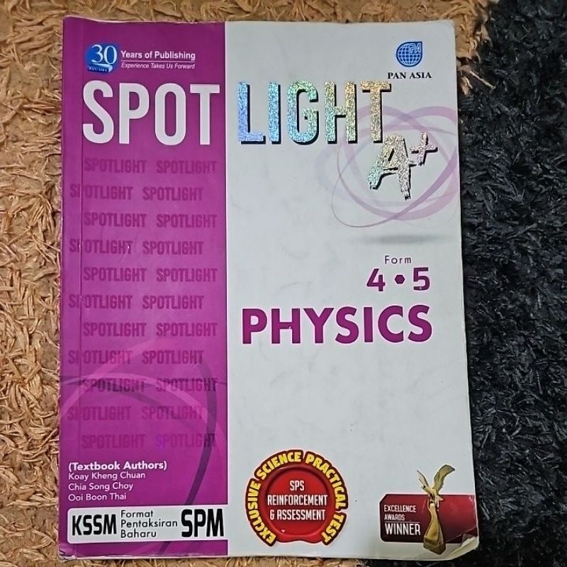 Spotlight A+ Form4&5 Physics KSSM [SPM] [USED] | Shopee Malaysia