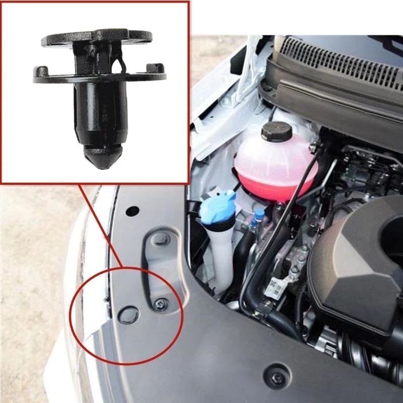 (100pc) Bumper Clip Proton X70 X50 X90 Engine Bay Cover Bumper Clip ...