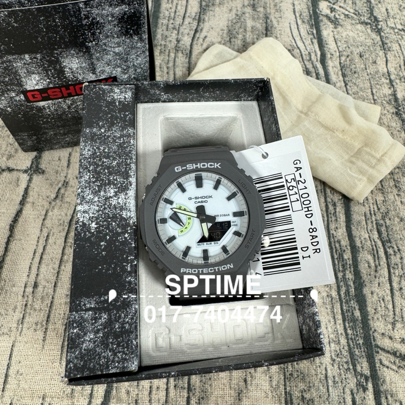 CASIO G-SHOCK TMJ HIDDEN GLOW SERIES GA-2100HD-8ADR / GA-2100HD-8A / GA ...