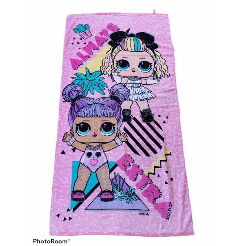 Towel cartoon tuala mandi kartun 100% cotton (READY STOCK) - LOL ...