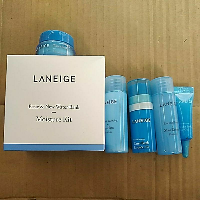 Laneige moisture kit basic & new water bank | Shopee Malaysia