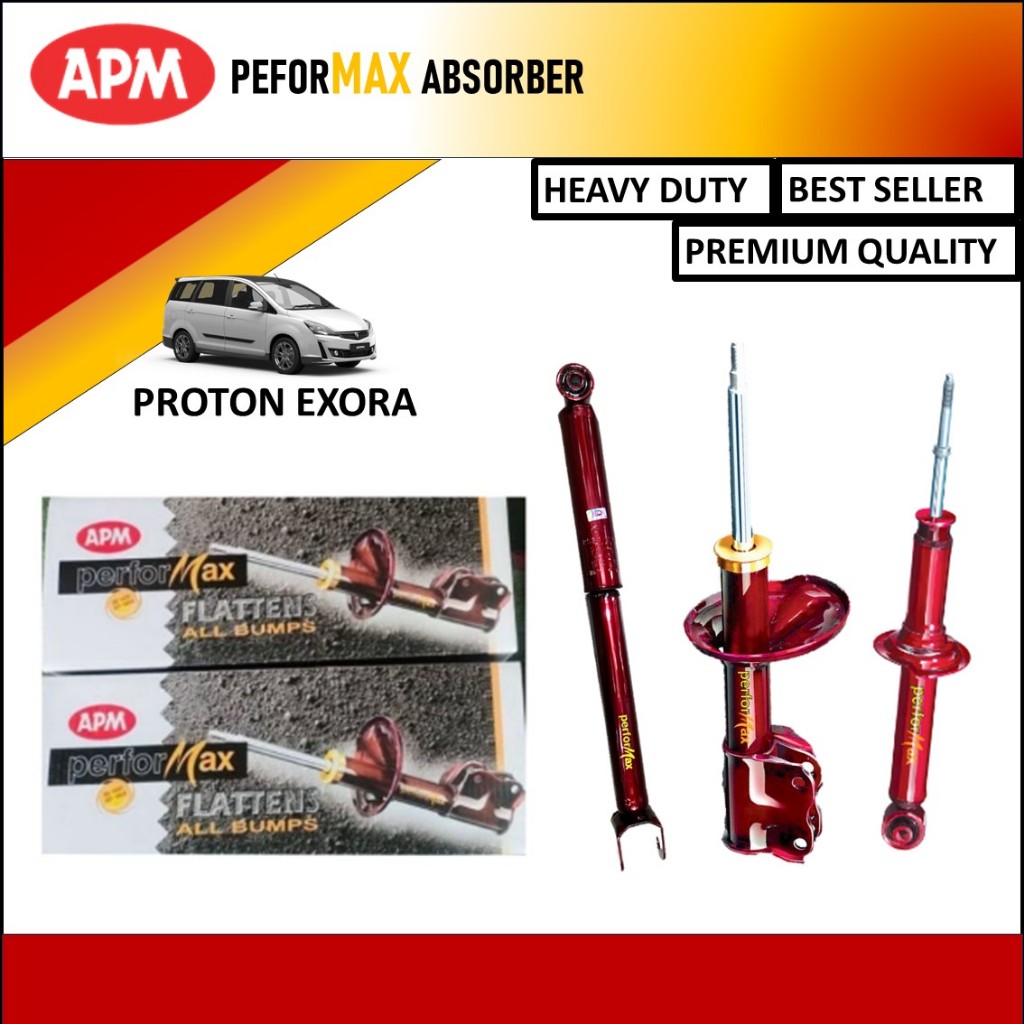 SET (ORIGINAL) APM PERFORMAX ABSORBER [HEAVY DUTY] BELAKANG ABSORBER ...