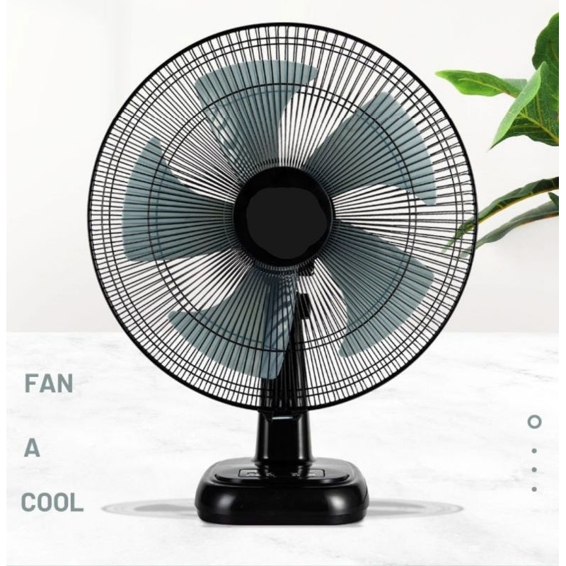 12 inch 3-speed table fan Hot sales kipas Wind-powered desktop fan ...