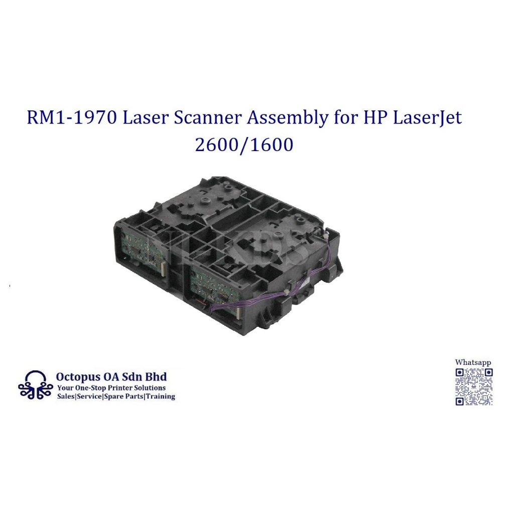 HP RM1-1970 Laser Scanner Assembly for HP LaserJet 2600/1600 and Canon ...