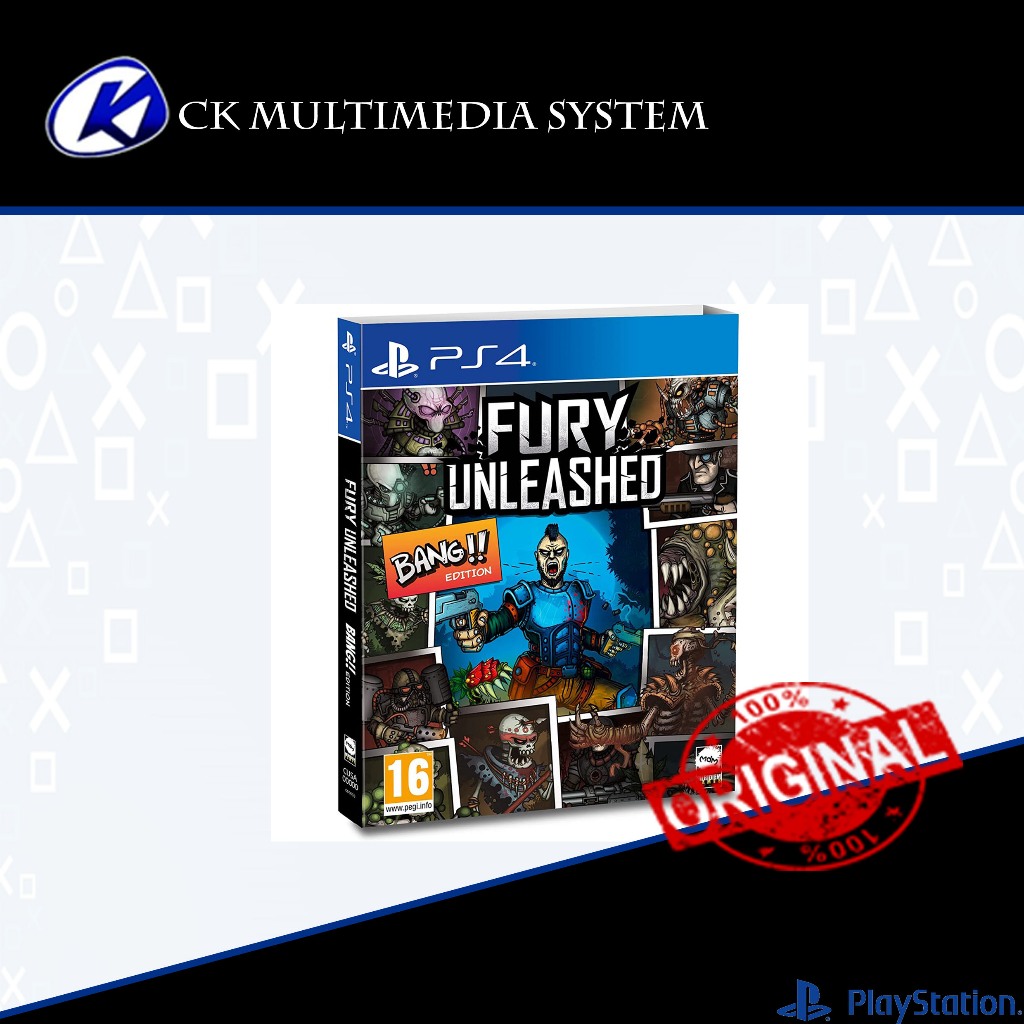 PS4 Fury Unleashed Bang Edition (R2/ENG) | Shopee Malaysia