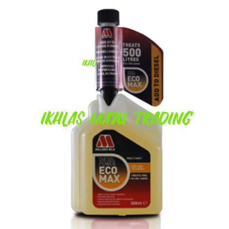 Millers Diesel Power ECOMAX Fuel Treatment 500ML Cetane Booster Fuel ...