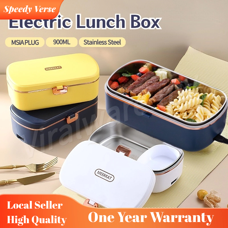 Smart Electric Lunch Box Kotak Makanan Panas 3in1 Heating Keep Warm ...