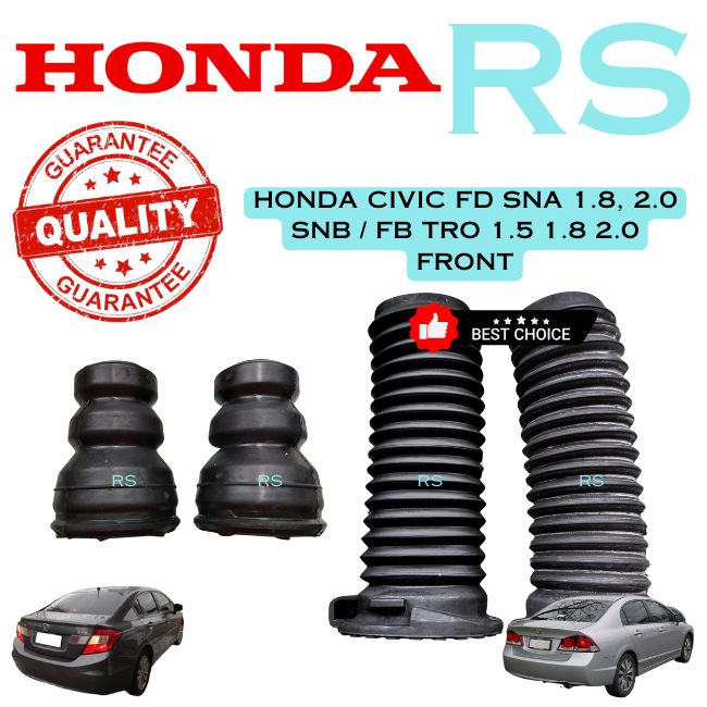 Honda Civic FD SNA 1.8 2.0 SNB, FB TRO 1.5 1.8 2.0 Front Absorber Cover ...