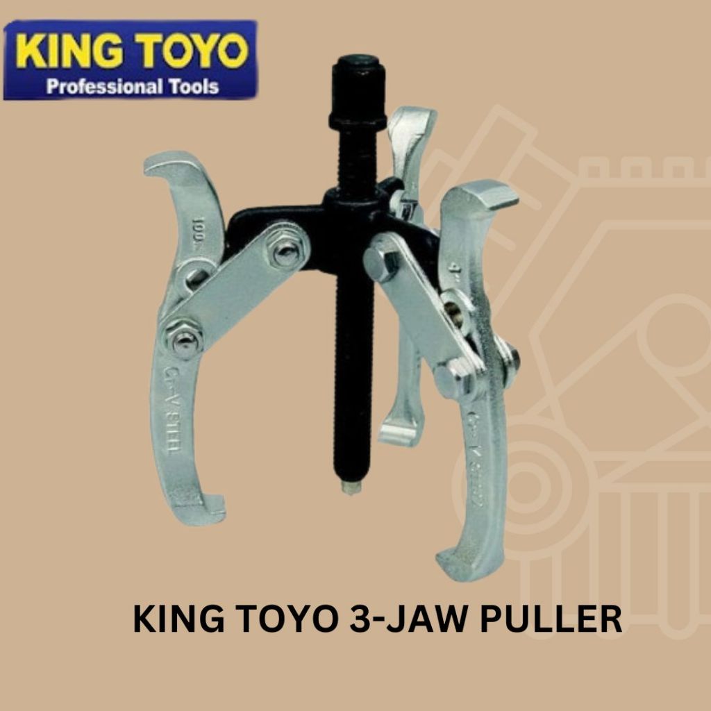 KING TOYO KTGP 303 304 306 308 3 Jaws Gear Puller 3" 4" 6" 8" | Shopee ...