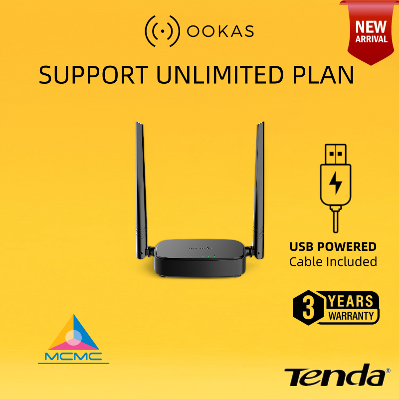 Tenda 4G03 Pro Unlimited Plan 4G 300Mbps Wireless Mobile WiFi SIM Modem ...