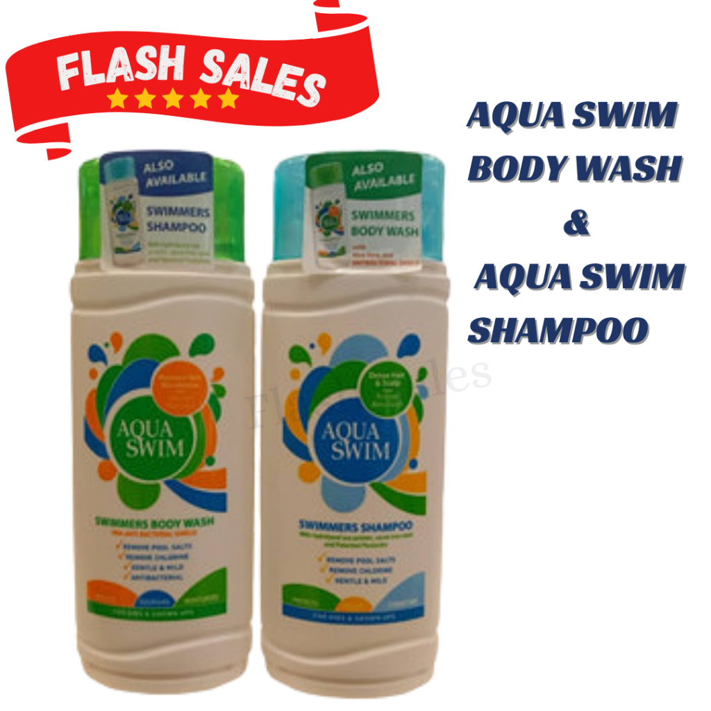 Aqua Swim Body Wash 250ml / Shampoo 250ml | Shopee Malaysia