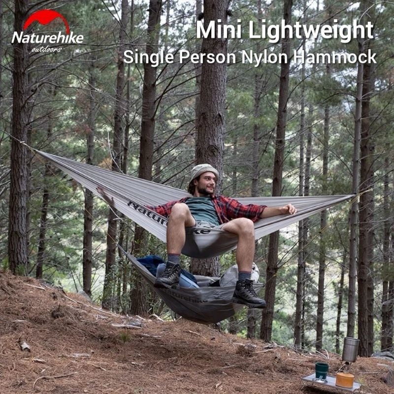 Naturehike Lightweight Mini Hammock Single Swing Portable Hammock Noke ...