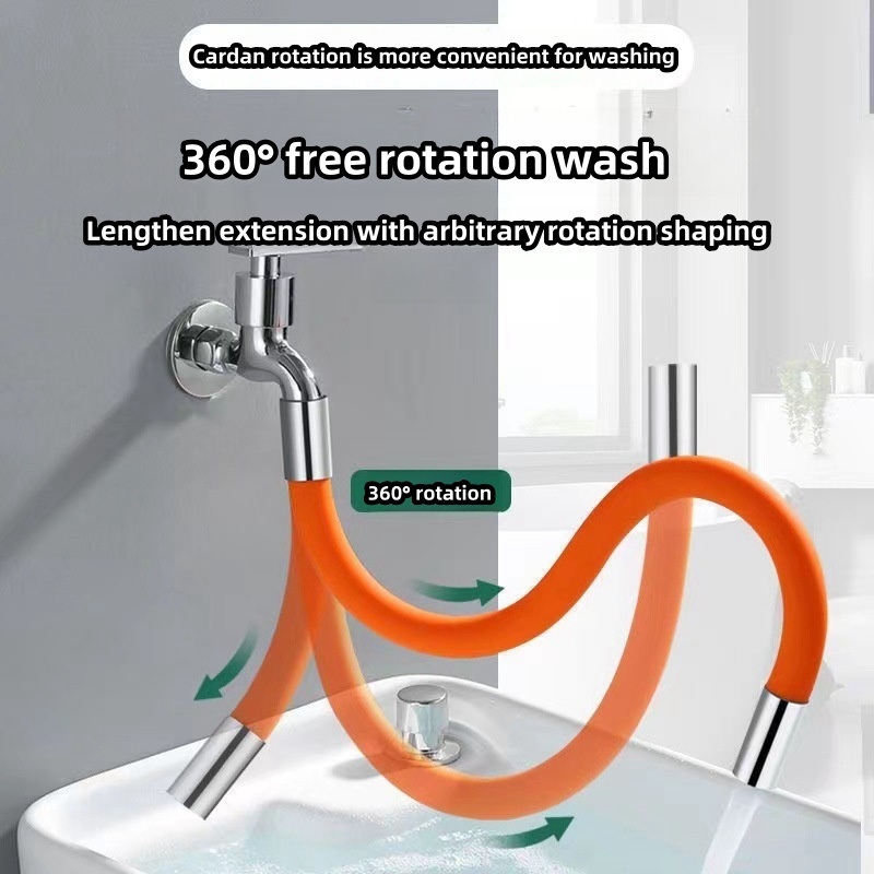 20/30/50cm Universal Faucet Extension Extender 360°Free Bending ...