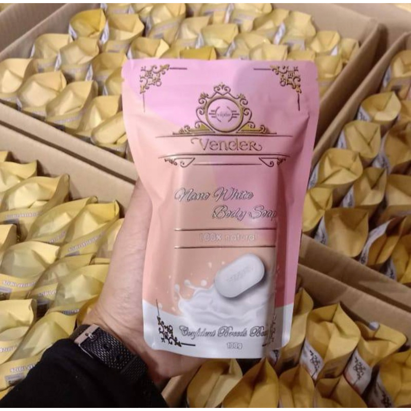 💯𝗢𝗥𝗜𝗚𝗜𝗡𝗔𝗟💕VENDER NANO WHITE SOAP WHITENING | Shopee Malaysia