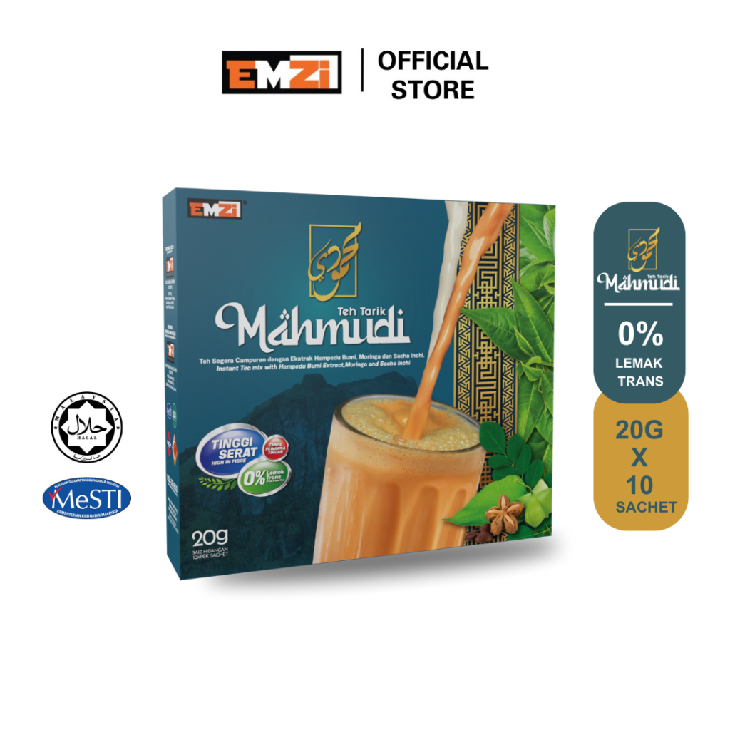 Teh Tarik Mahmudi Campuran Ekstrak Hempedu Bumi, Moringa dan Sacha ...