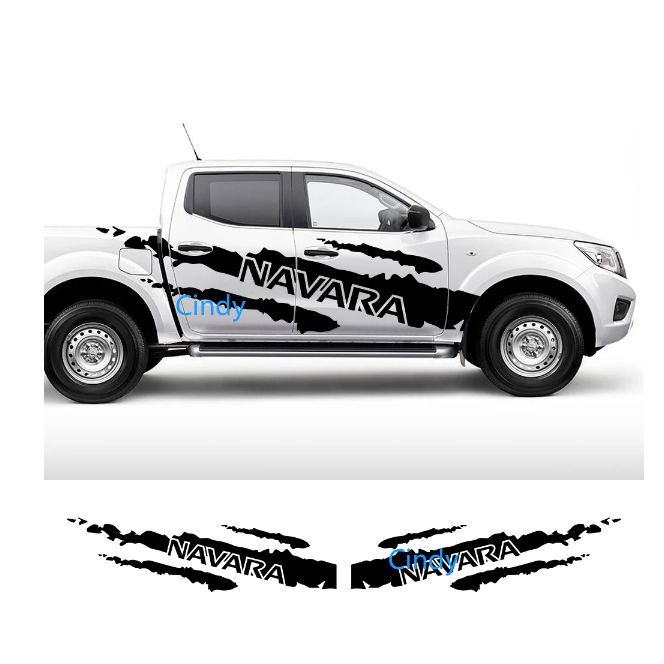 Nissan Navara SL ST NP300 sdie body sticker | Shopee Malaysia