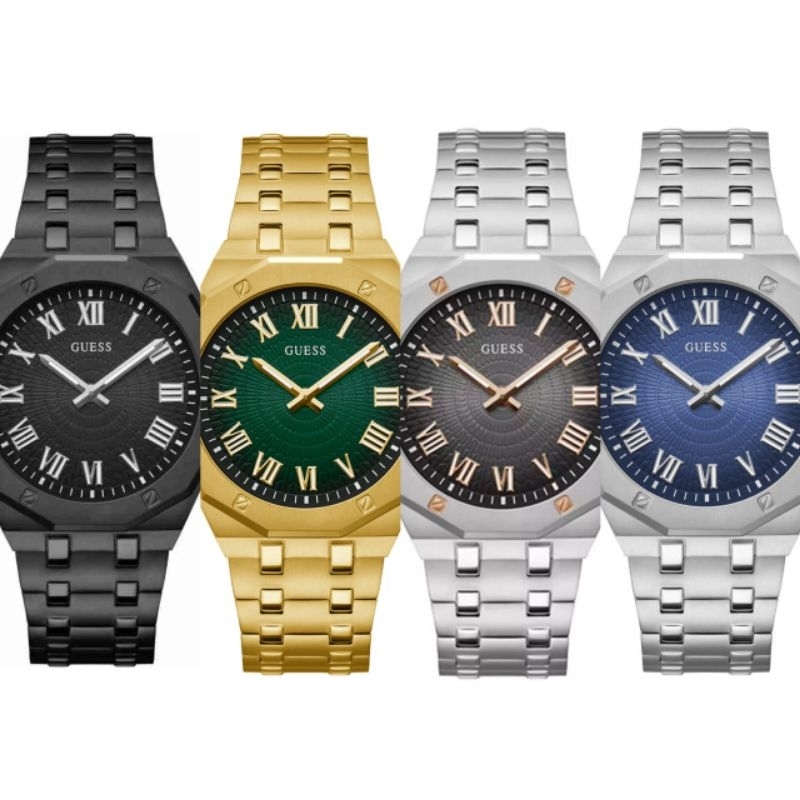 Authentic Guess Stainless Steel Men's Watch GW0575G1 GW0575G2 GW0575G3 ...