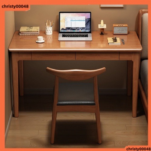 Simple and aesthetically pleasing solid wood desk student computer desk ...