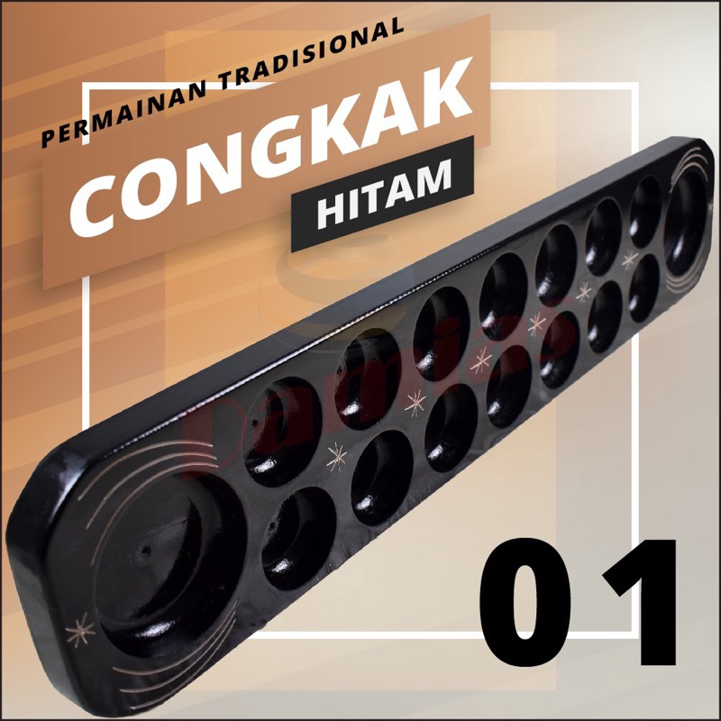 CONGKAK Kayu // Original Kayu // Congkak kayu permainan traditional ...