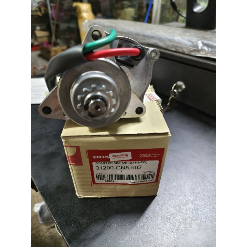 ORIGINAL 💯 starter motor EX5 dream,sym E BONUS,CT100,KRISS10/KRISS 100 ...
